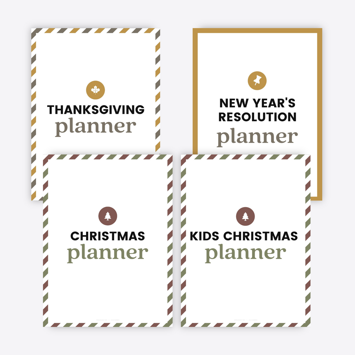 Holiday Planner Bundle – Organized-ish
